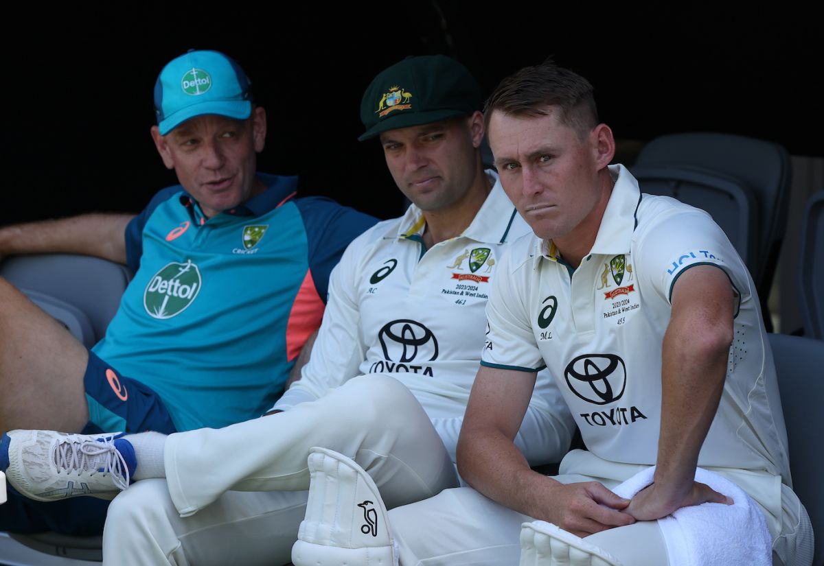 Pat Cummins leads his team past their trophies | ESPNcricinfo.com