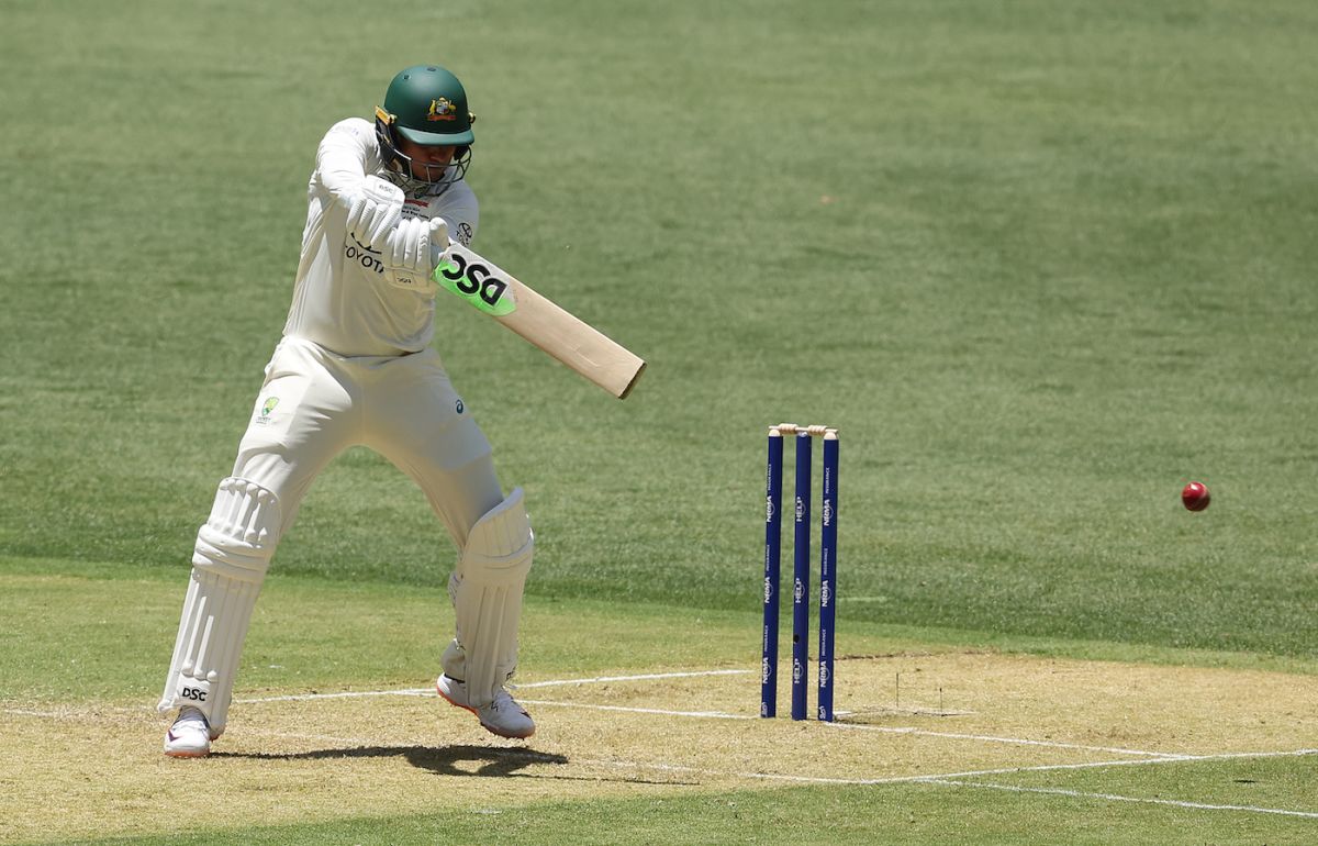 Usman Khawaja plays the cut | ESPNcricinfo.com