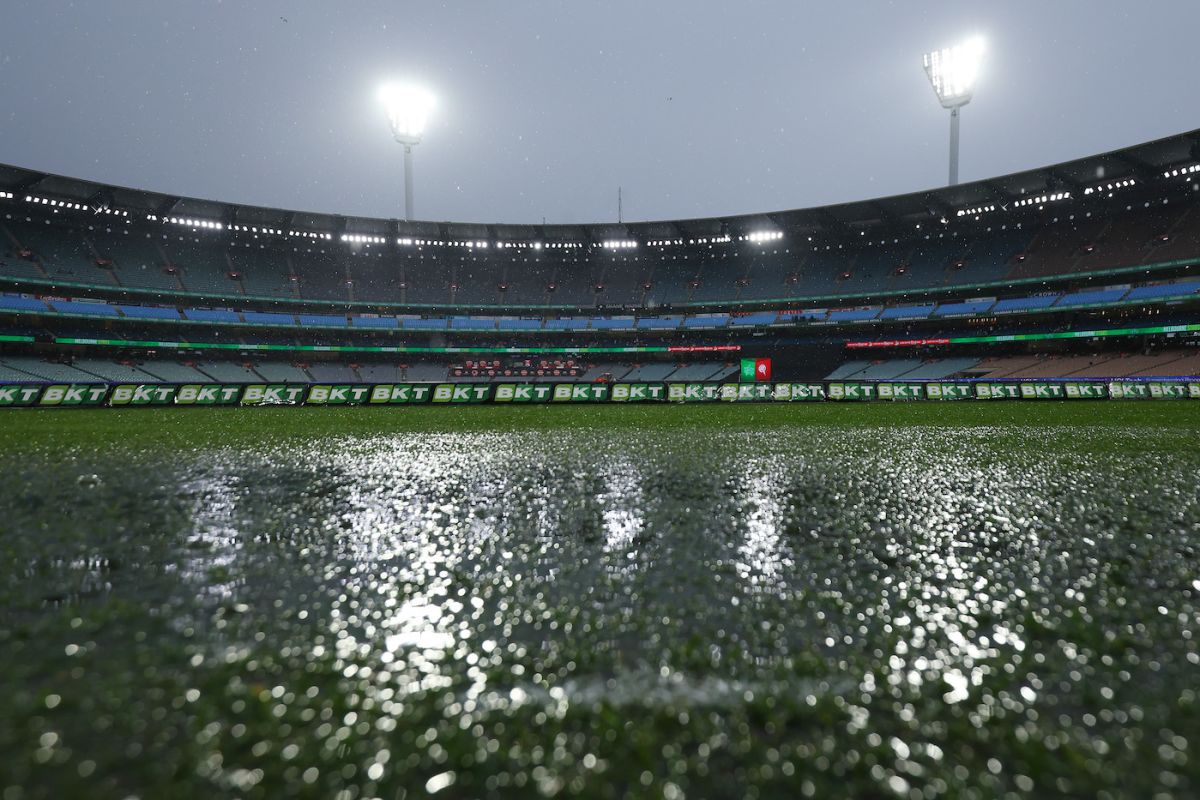 Rain delayed the toss and play at the MCG | ESPNcricinfo.com