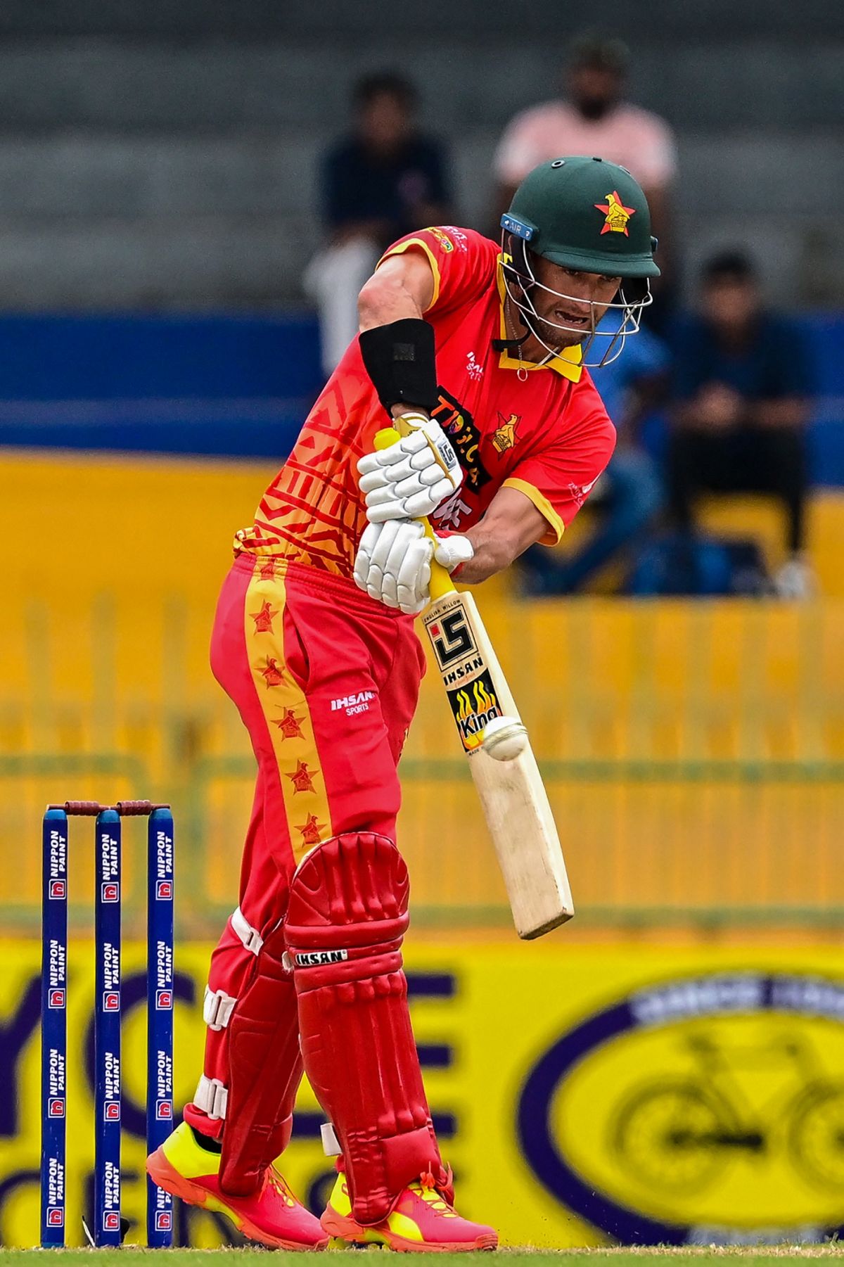 Craig Ervine played steadily after an early wicket | ESPNcricinfo.com