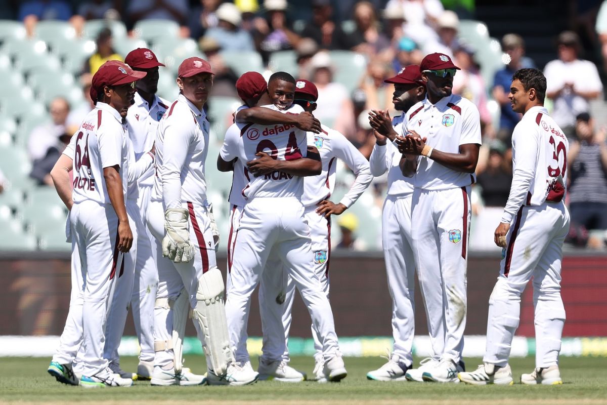 Shamar Joseph became the tenth man from West Indies to pick up five ...