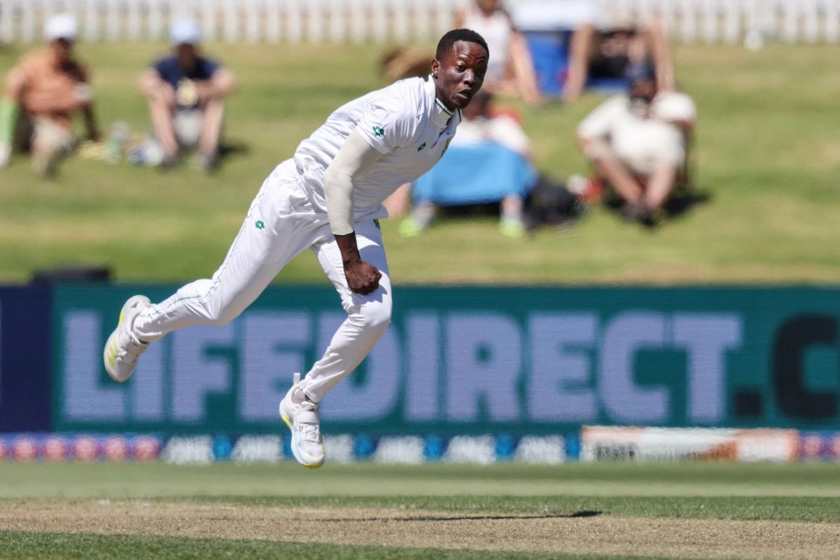 Tshepo Moreki toiled on the second day | ESPNcricinfo.com