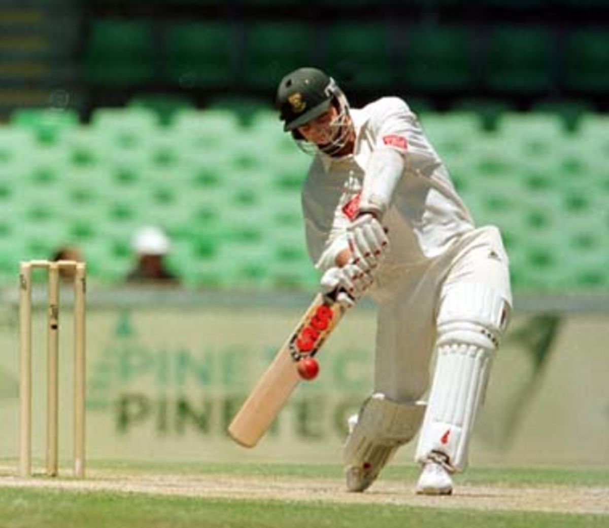 Adam Bacher lifts a 6 | ESPNcricinfo.com