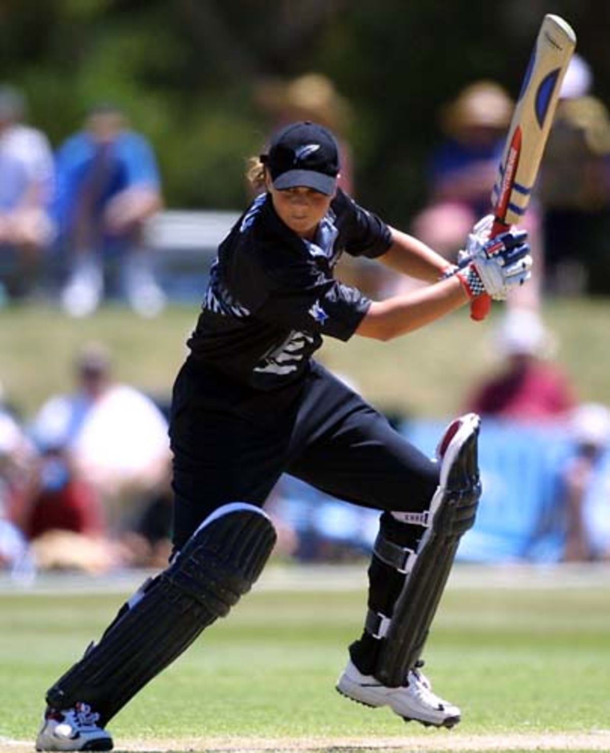 Rebecca Rolls plays a cut shot | ESPNcricinfo.com