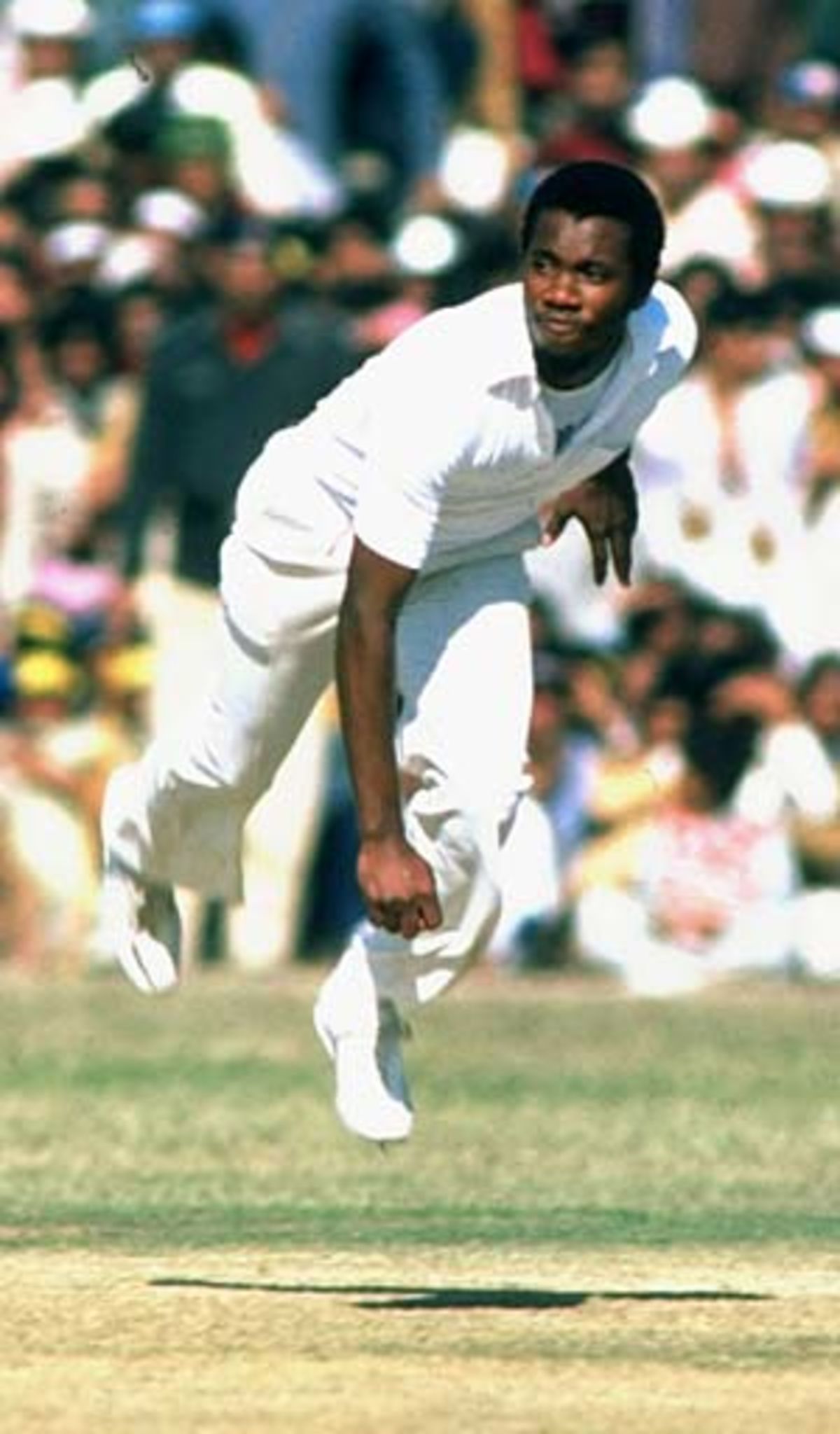 Malcolm Marshall bowling in Barbados | ESPNcricinfo.com