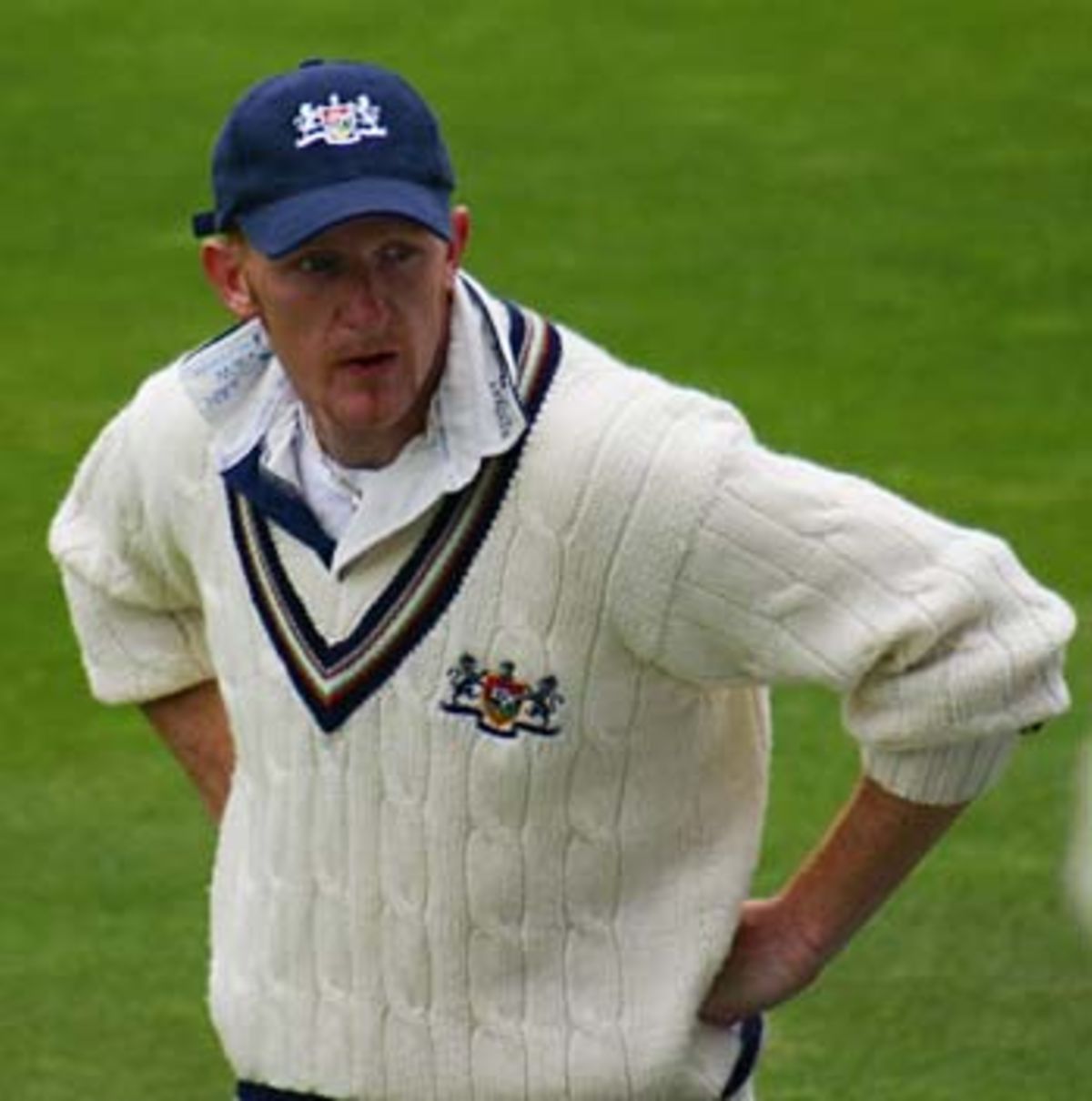 Steve Kirby gives the crowd the stare | ESPNcricinfo.com