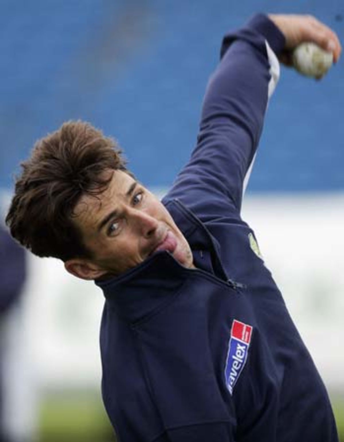 Brad Hogg during training | ESPNcricinfo.com