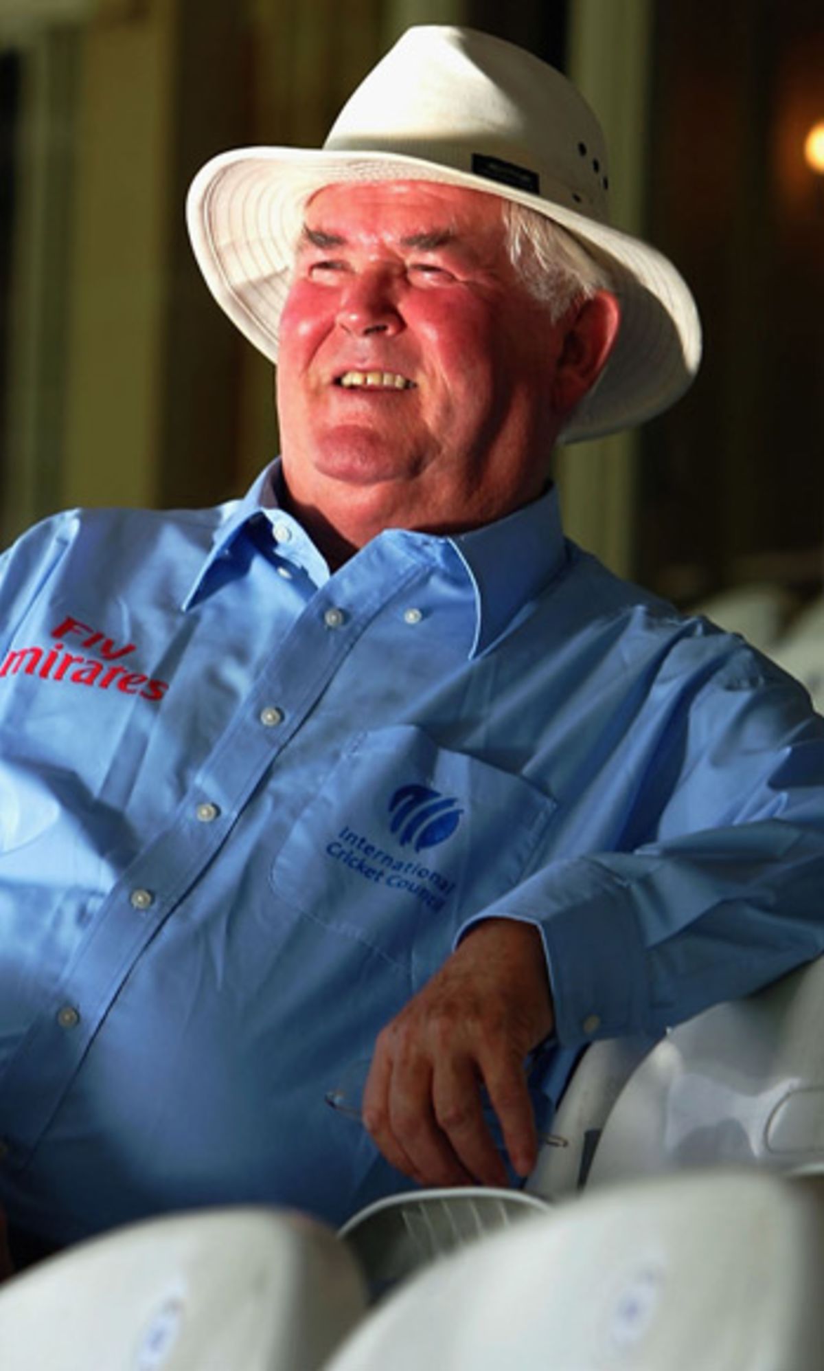 David Shepherd before his final international appearance | ESPNcricinfo.com