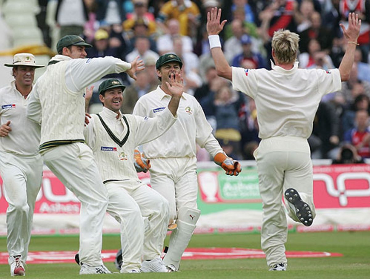 Brett Lee appeals first ball against Kevin Pietersen | ESPNcricinfo.com