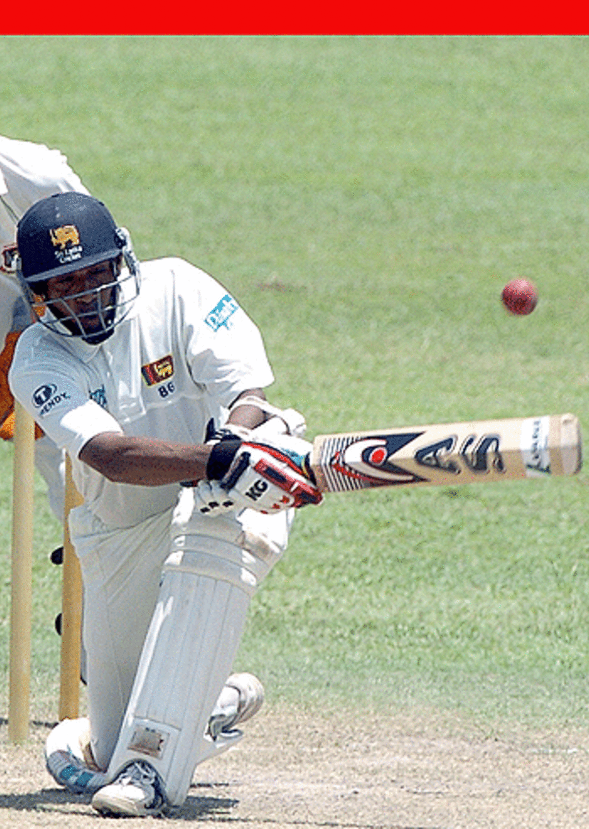 Thilan Samaraweera sweeps in the tour game against the Bangladeshis ...