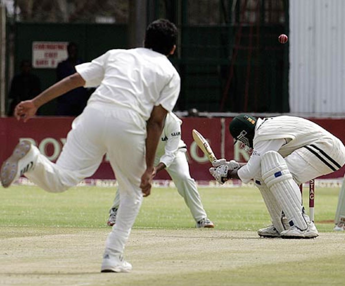 Irfan Pathan is congratulated for taking a five-for | ESPNcricinfo.com
