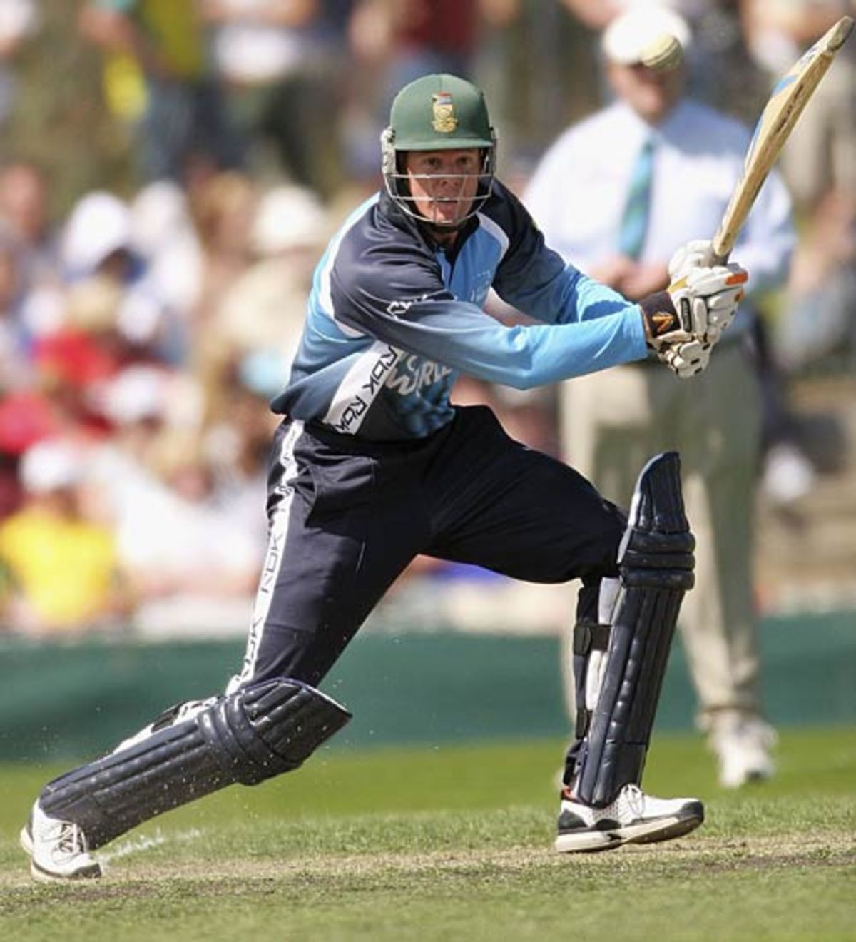 Shaun Pollock plays a square drive | ESPNcricinfo.com