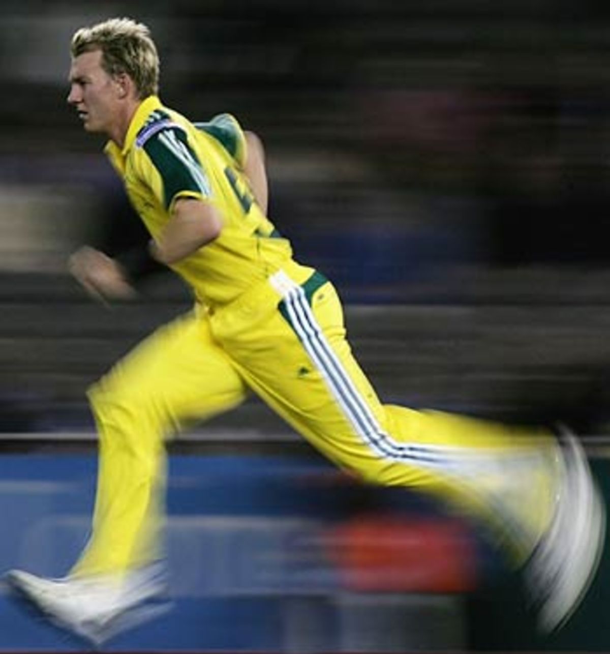 Speed merchant: Brett Lee thunders in | ESPNcricinfo.com