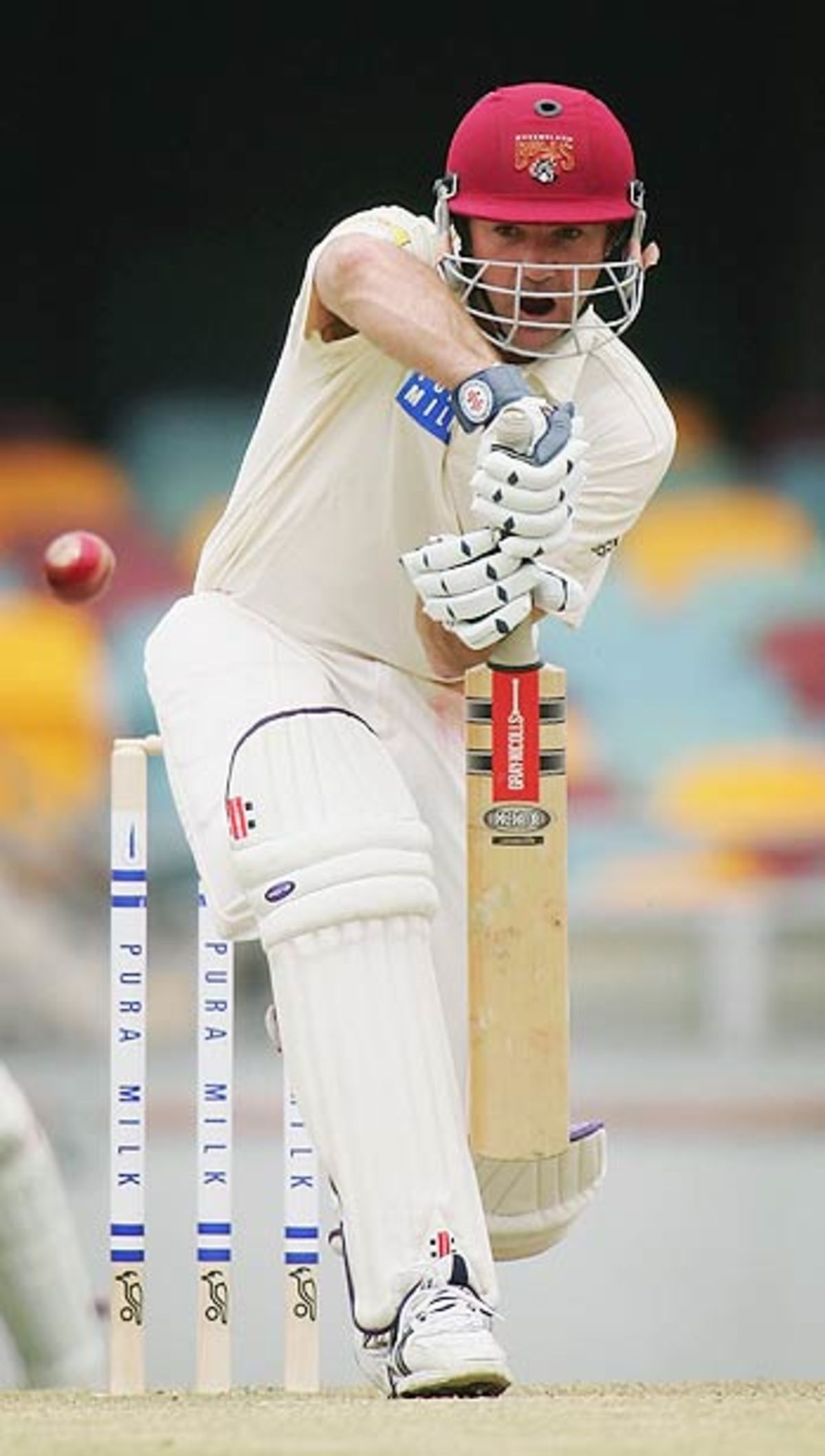 Jimmy Maher keeps one out during Queensland's Pura Cup game against ...