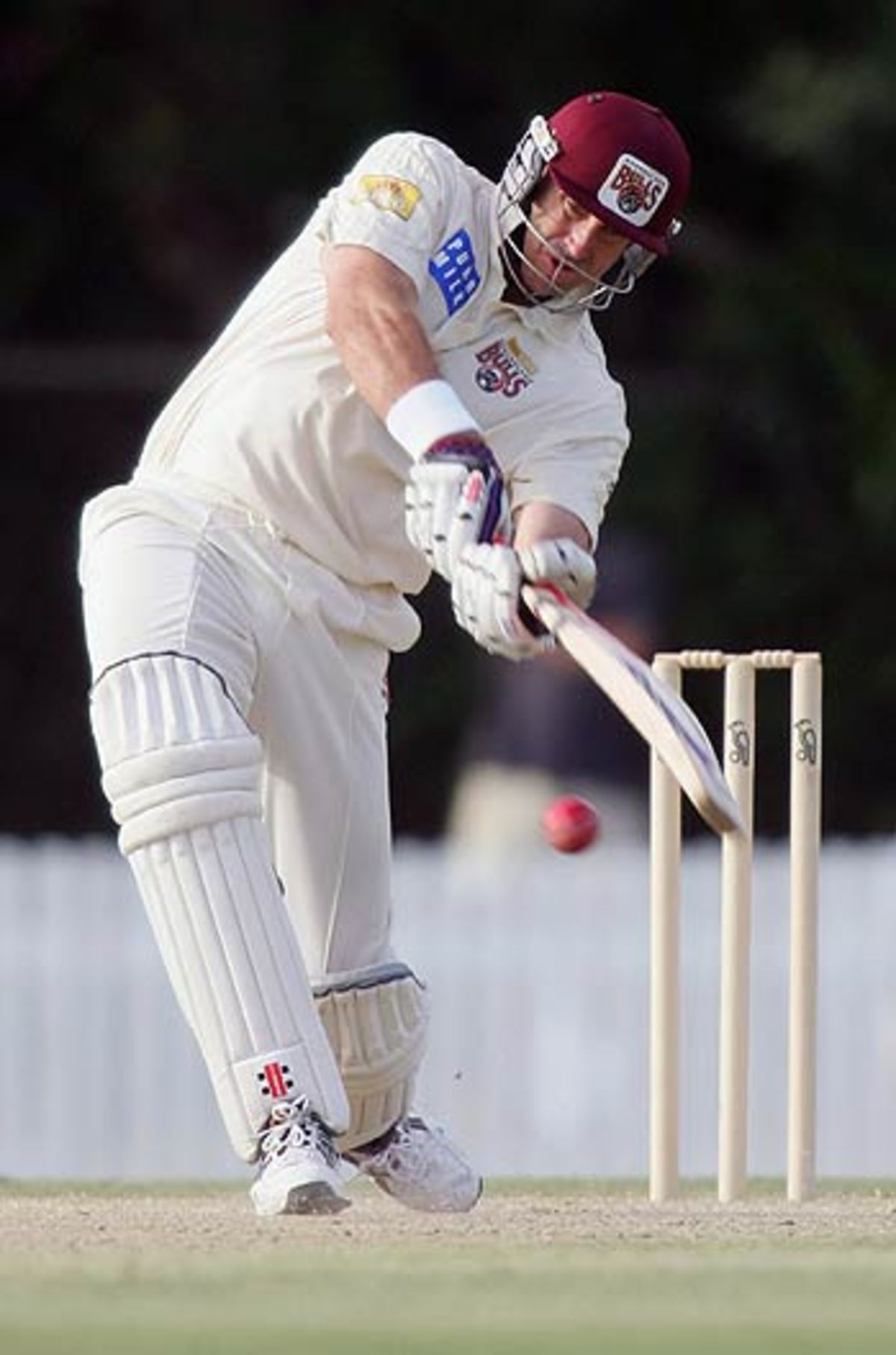 Matthew Hayden drives during his quick 22 | ESPNcricinfo.com