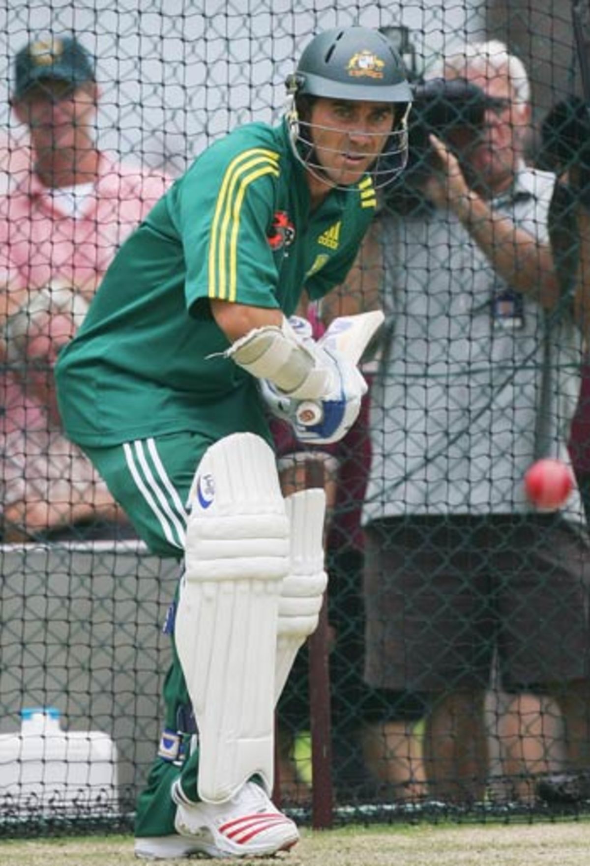 Justin Langer looks downcast | ESPNcricinfo.com