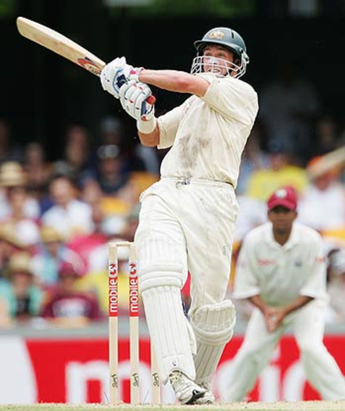 Michael Hussey pulls during his 29 | ESPNcricinfo.com