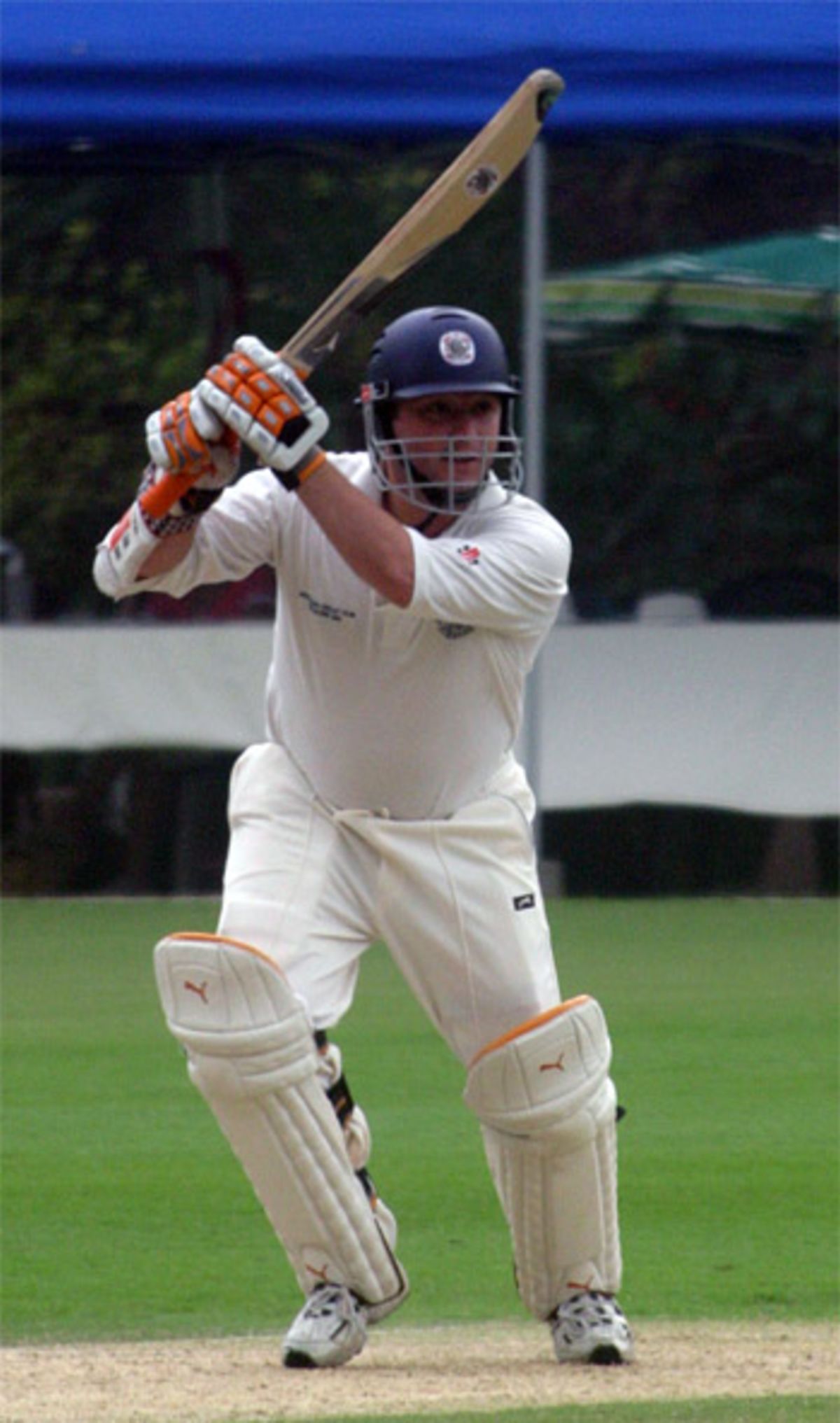 Aaron Stewart batting during the Hancock Shield | ESPNcricinfo.com