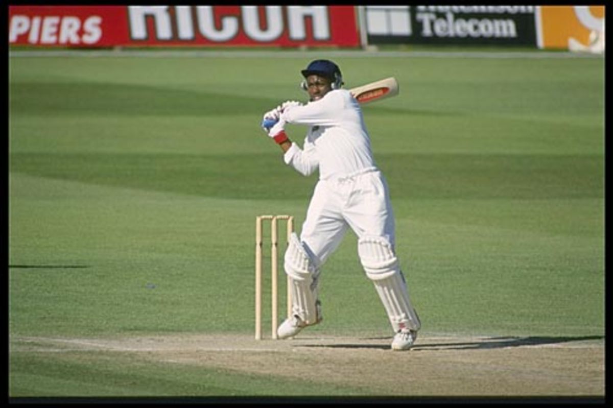 Brian Lara, arms aloft, celebrates his incredible 501 | ESPNcricinfo.com