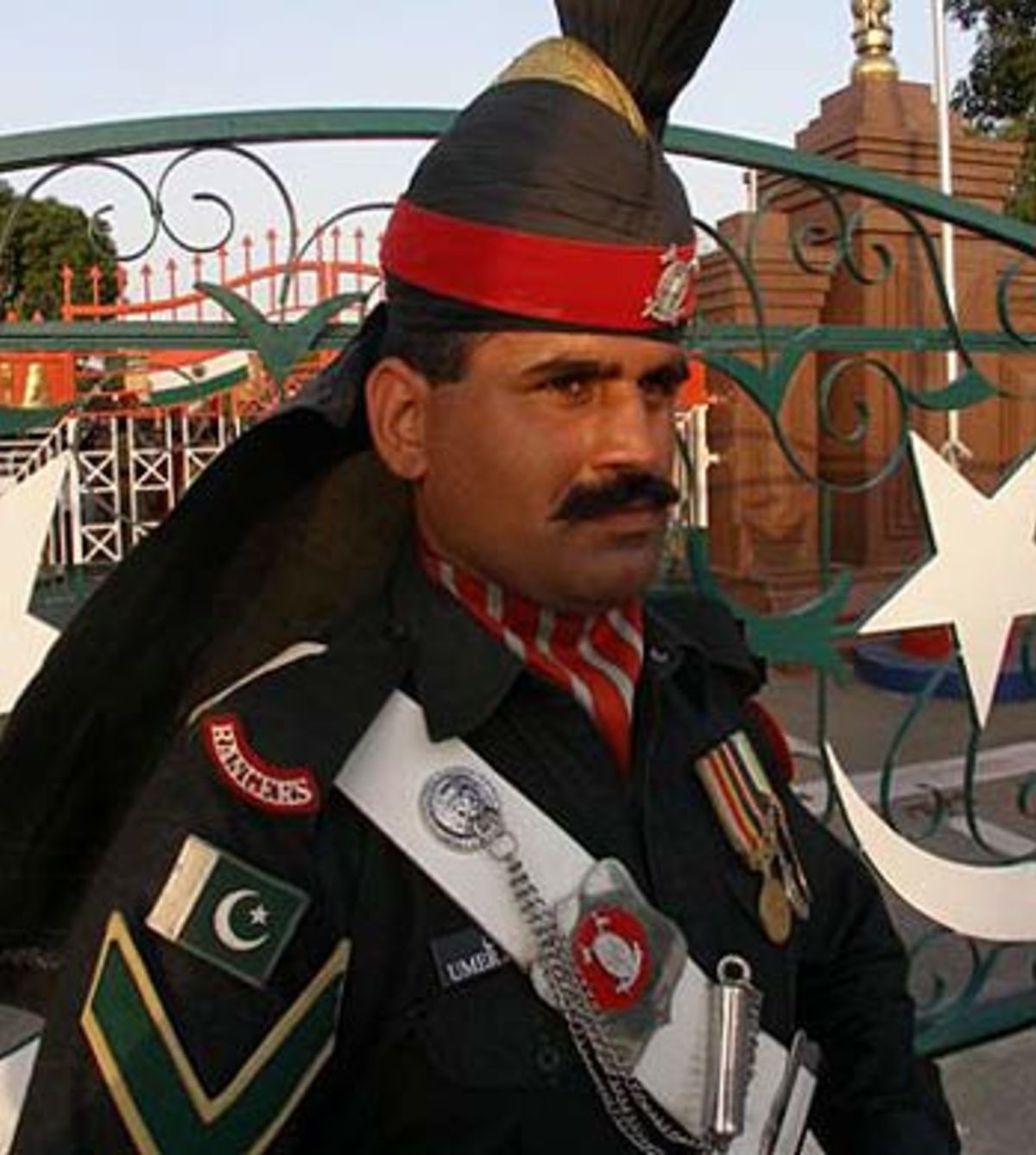 A border guard at Wagha | ESPNcricinfo.com