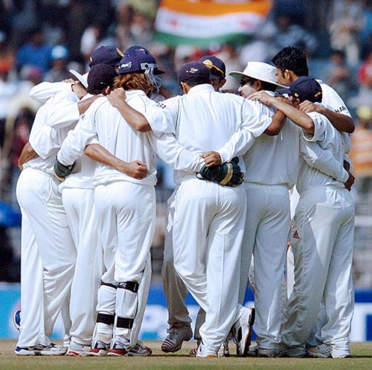 The famous Indian huddle | ESPNcricinfo.com