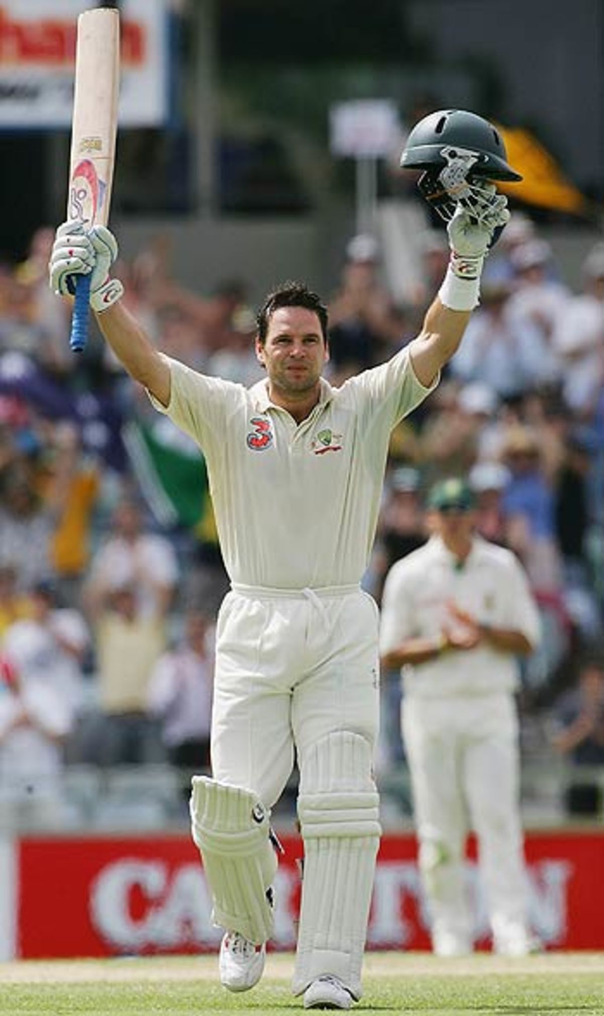 Brad Hodge celebrates his double-century | ESPNcricinfo.com