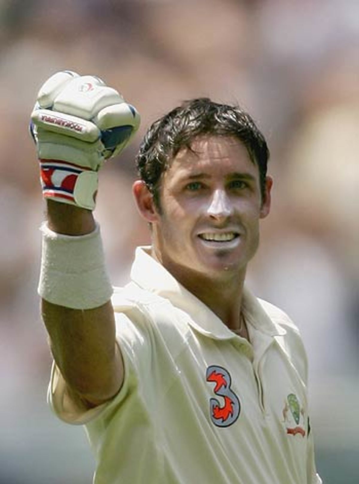 Michael Hussey brings up his third Test century | ESPNcricinfo.com