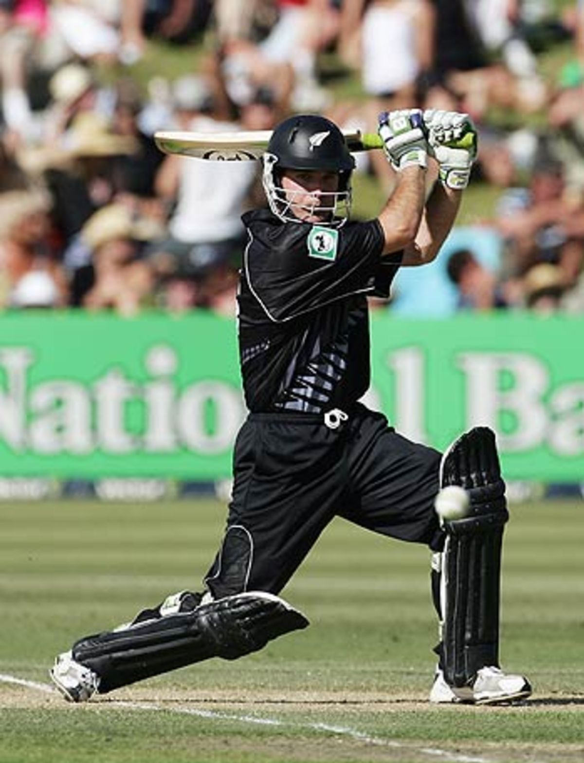 Jamie How drives during his innings of 58 | ESPNcricinfo.com