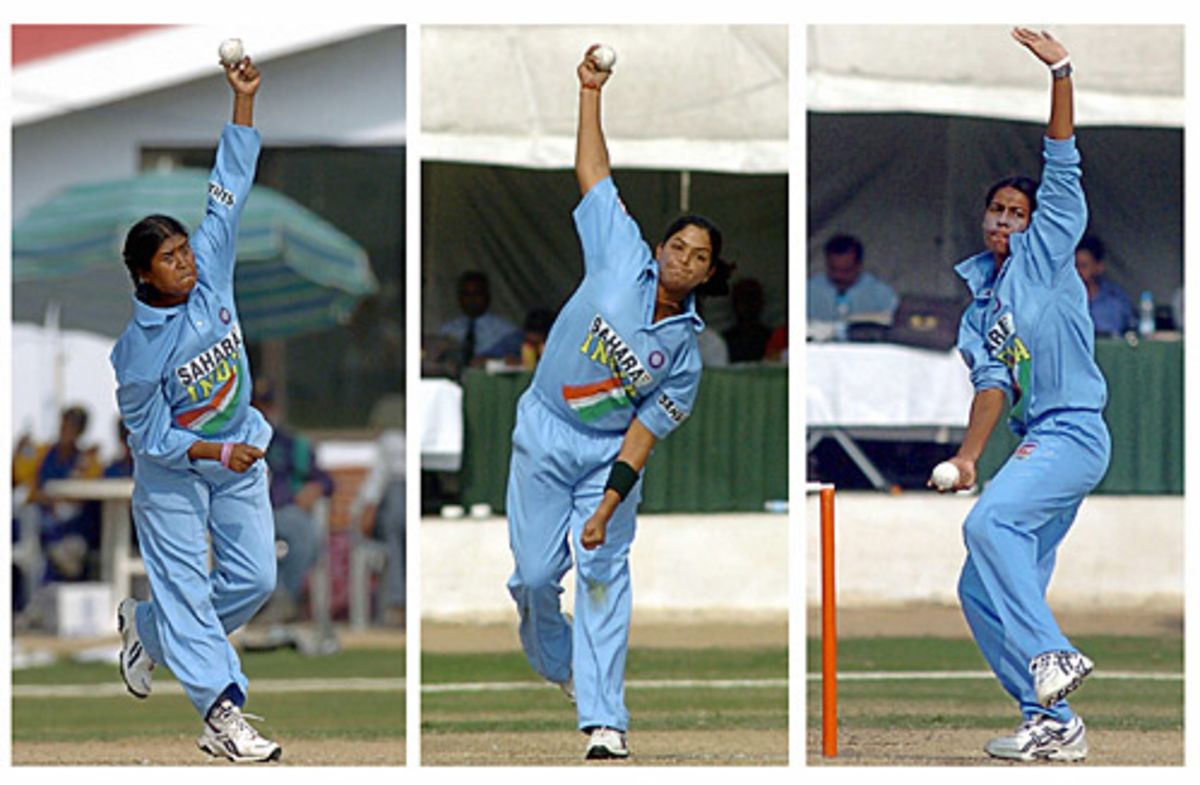 Neetu David, Varsha Raphael, Nooshin Al Khader | ESPNcricinfo.com