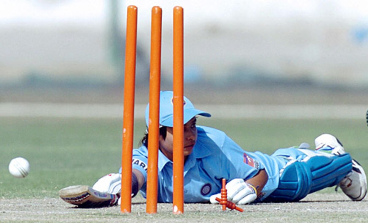 Jaya Sharma is stumped for 62 | ESPNcricinfo.com