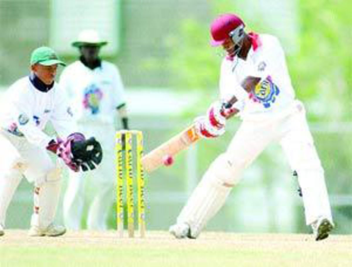 Denesh Ramdin on his way to 125 not out | ESPNcricinfo.com