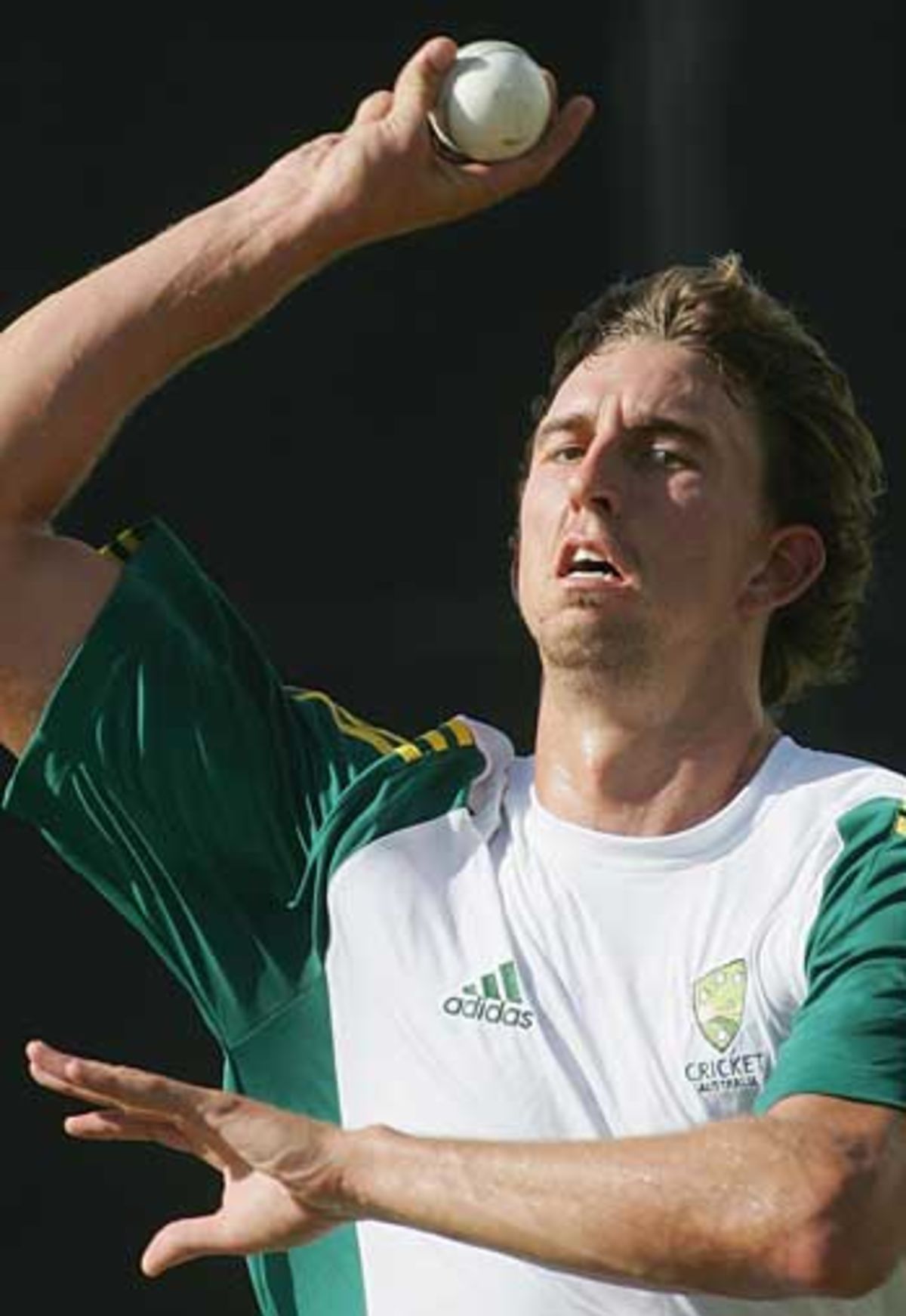 Brett Dorey during Australia's net session | ESPNcricinfo.com