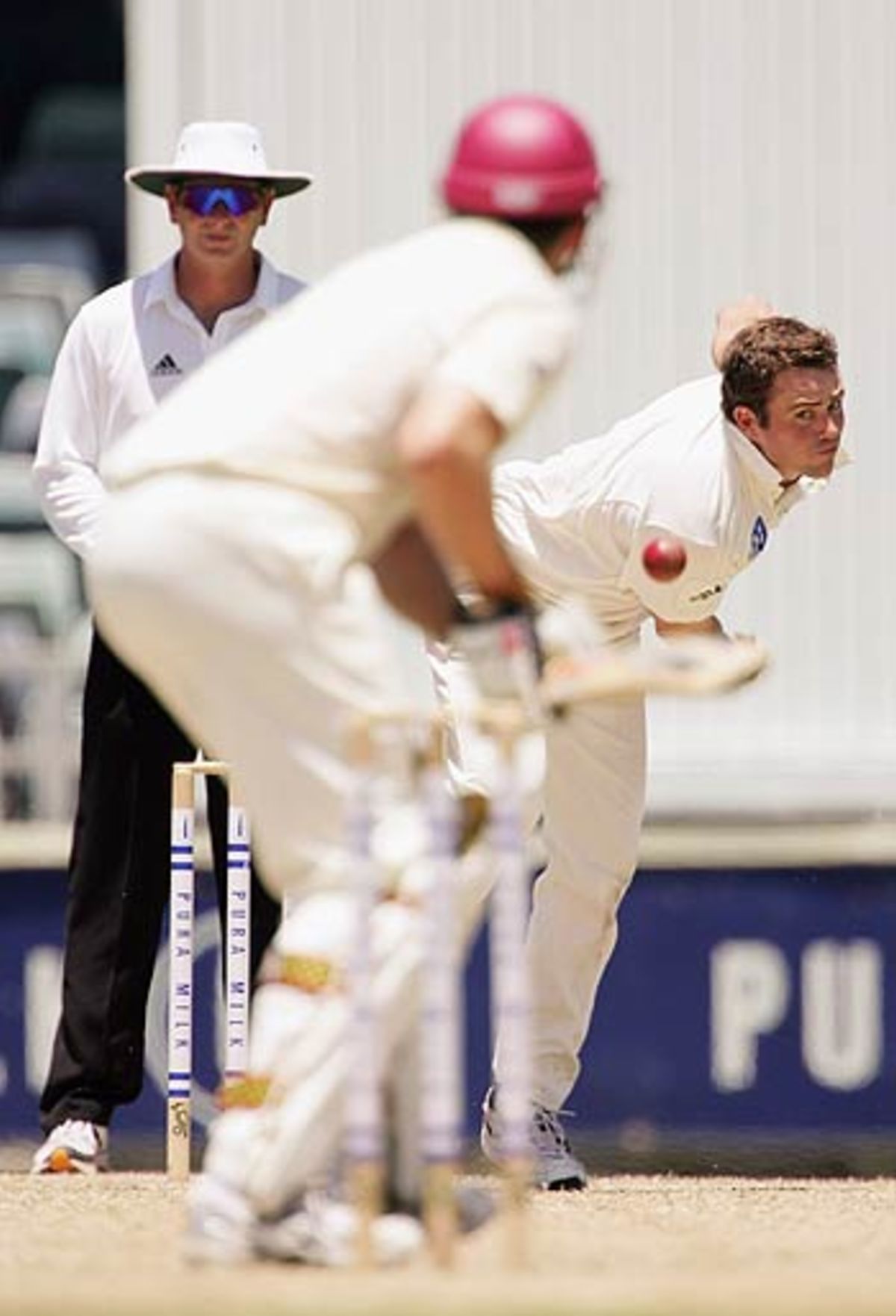 Matthew Petrie in action | ESPNcricinfo.com