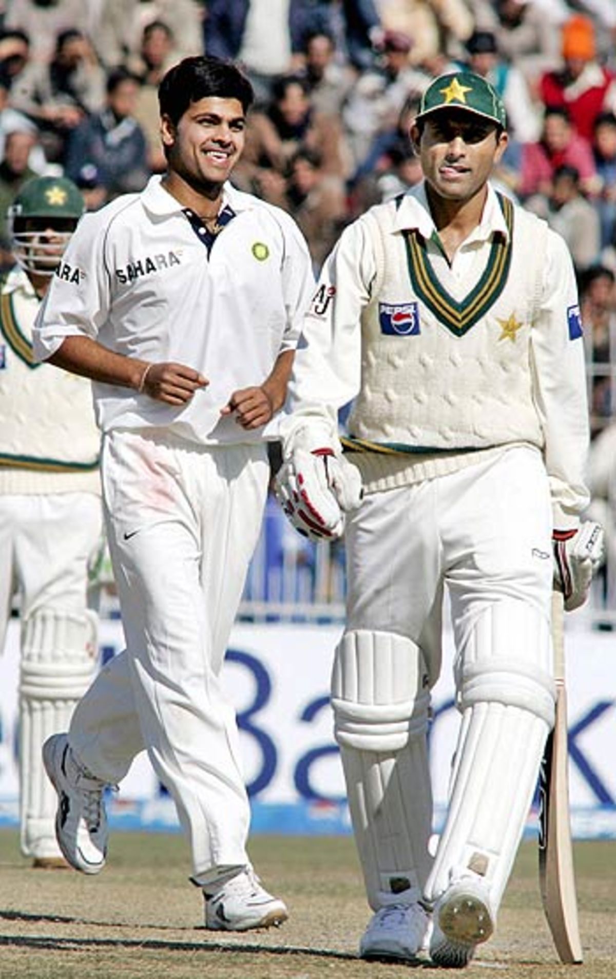 Rudra Pratap Singh takes his fourth wicket dismissing Abdul Razzaq ...