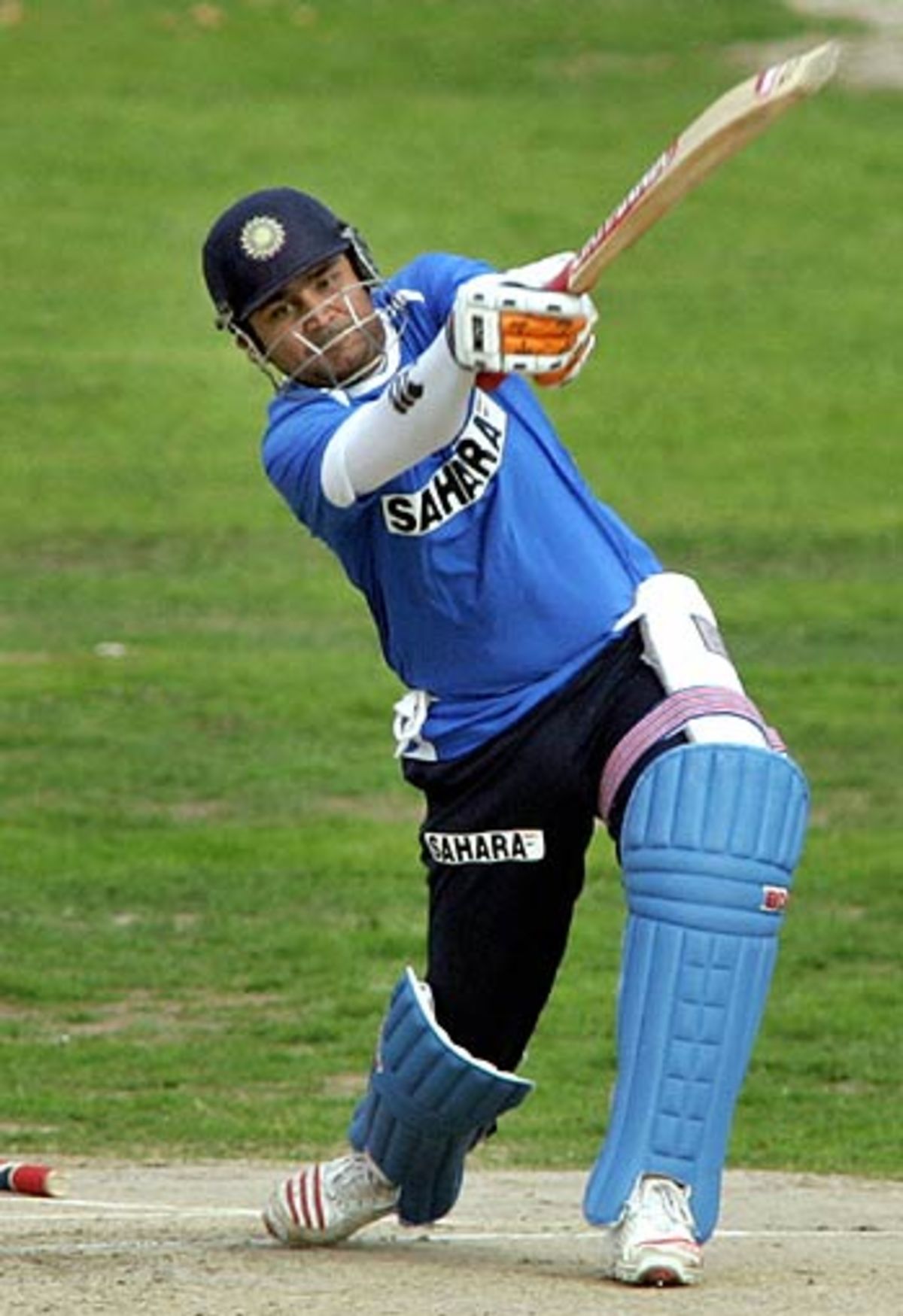 Sachin Tendulkar and Rudra Pratap Singh have a laugh at the nets ... Sachin Tendulkar and Rudra Pratap Singh have a laugh at the nets ...