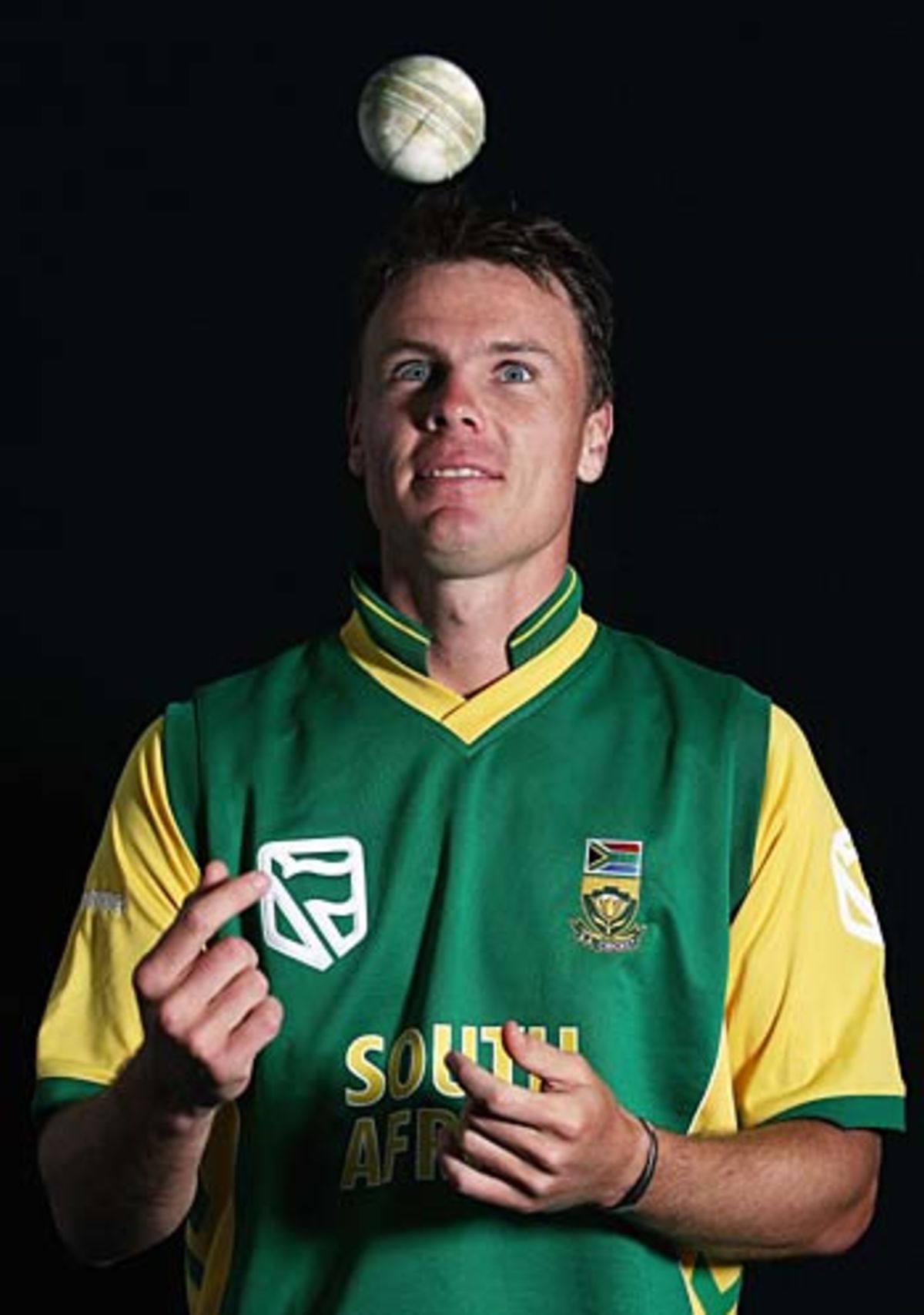 Johan Botha poses for the cameras | ESPNcricinfo.com