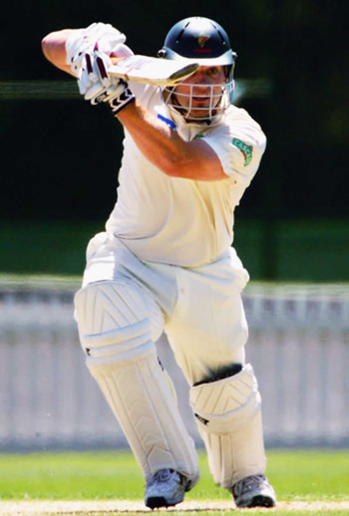 Travis Birt forces one on the off side en route to his 89 ...