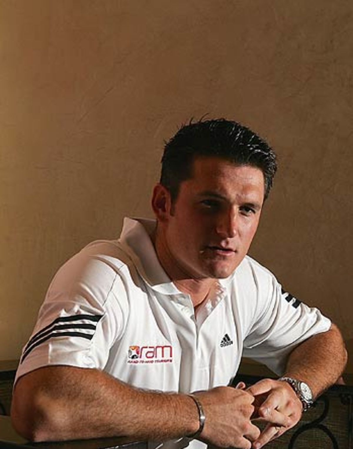 Graeme Smith and Ricky Ponting pose at the team hotel | ESPNcricinfo.com