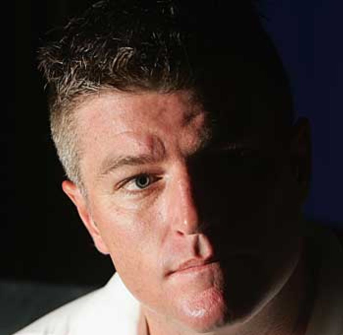 Stuart MacGill at a press conference in Johannesburg | ESPNcricinfo.com