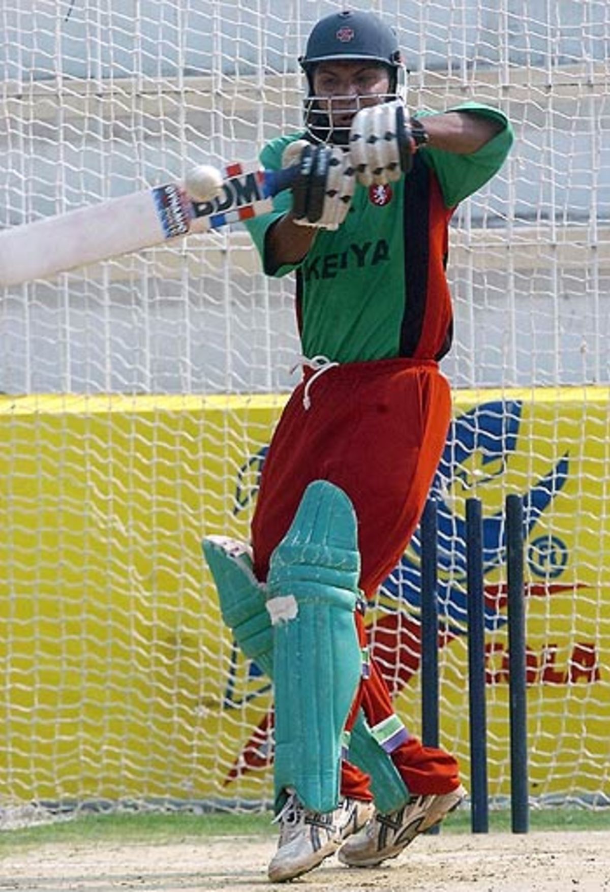 Steve Tikolo, Kenya's captain, in the nets | ESPNcricinfo.com