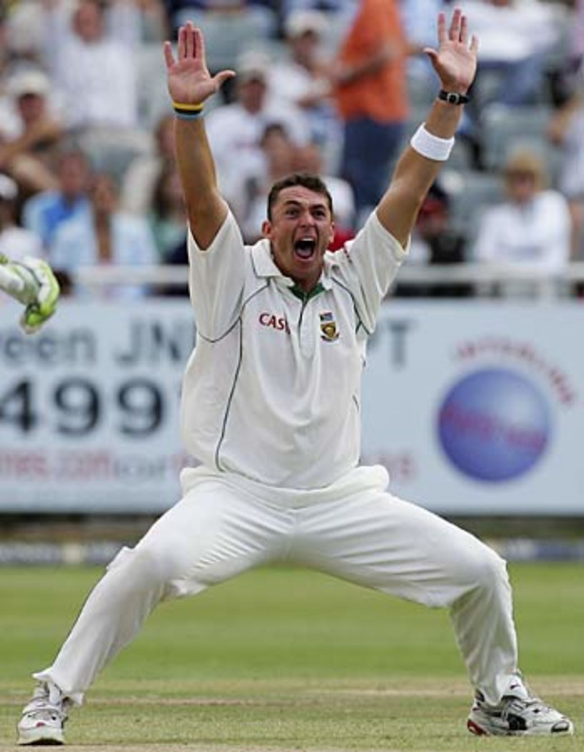 Andre Nel roars an appeal | ESPNcricinfo.com