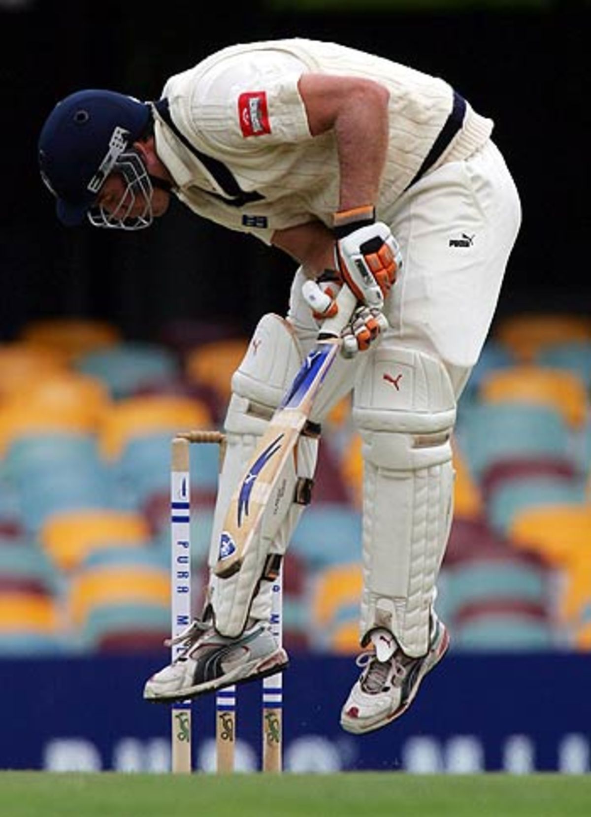 Nick Jewell takes evasive action | ESPNcricinfo.com