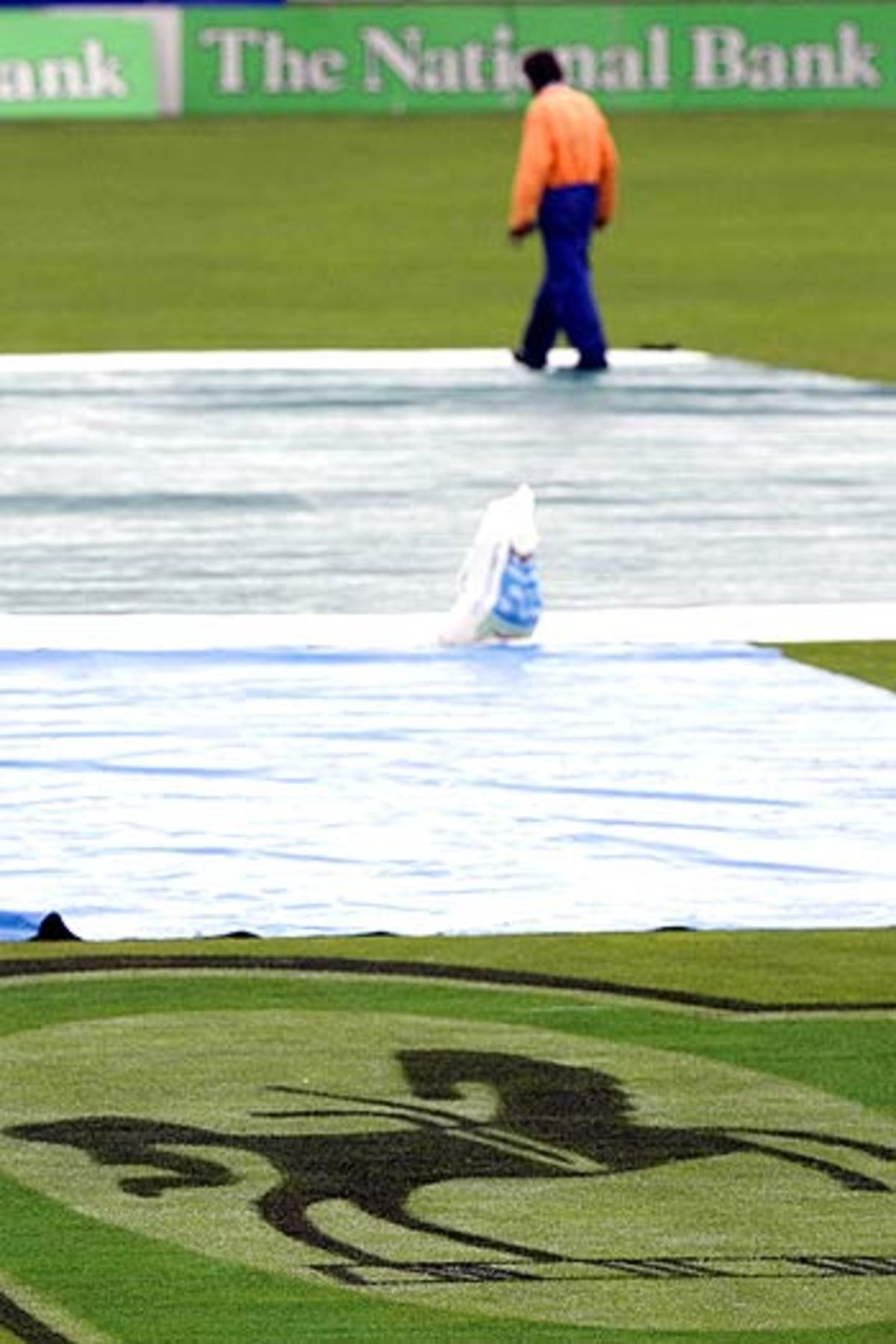 Rain ruined play on the fourth day between New Zealand and West Indies ...
