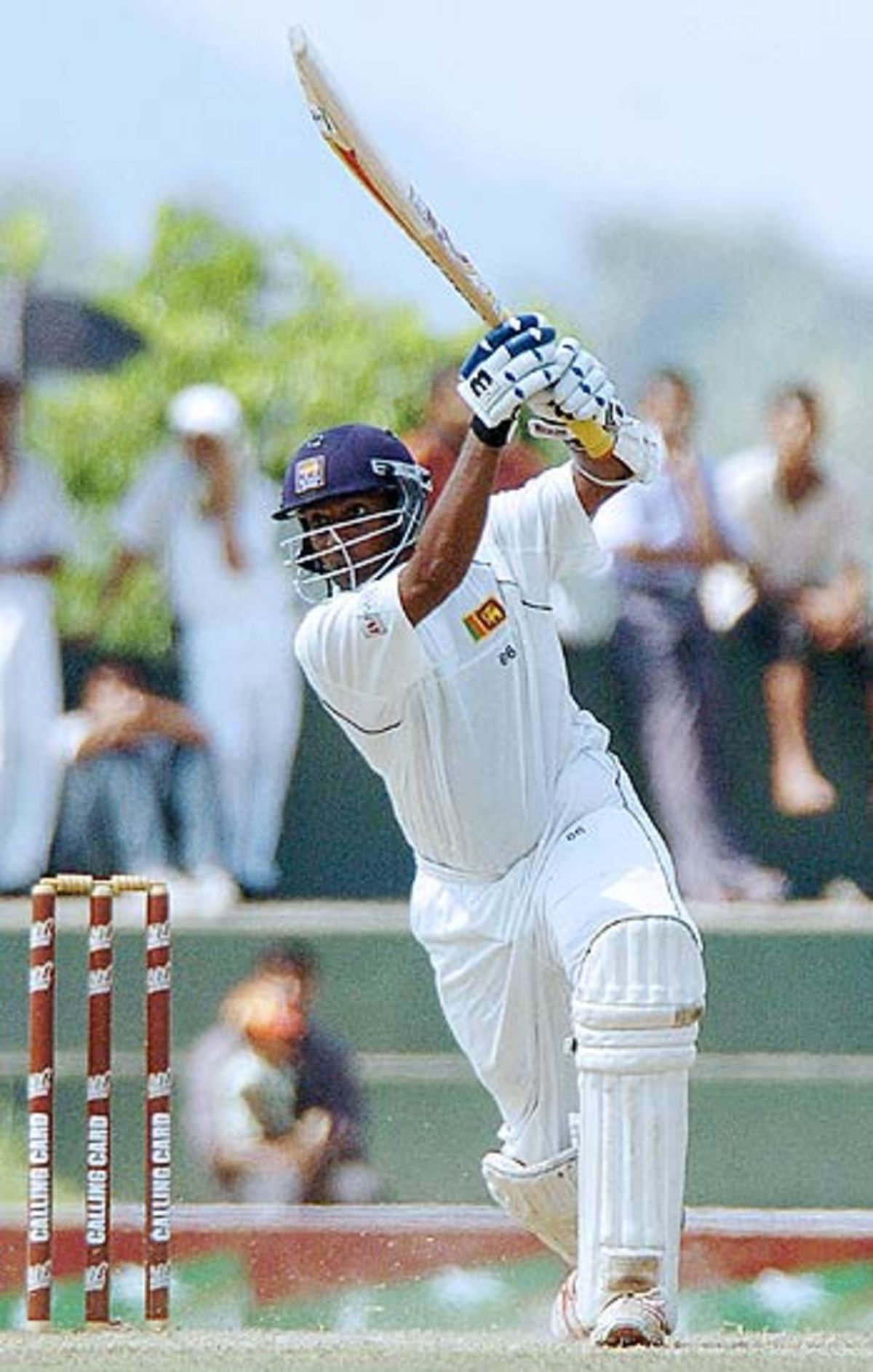 Thilan Samaraweera lofts the ball over the off side | ESPNcricinfo.com