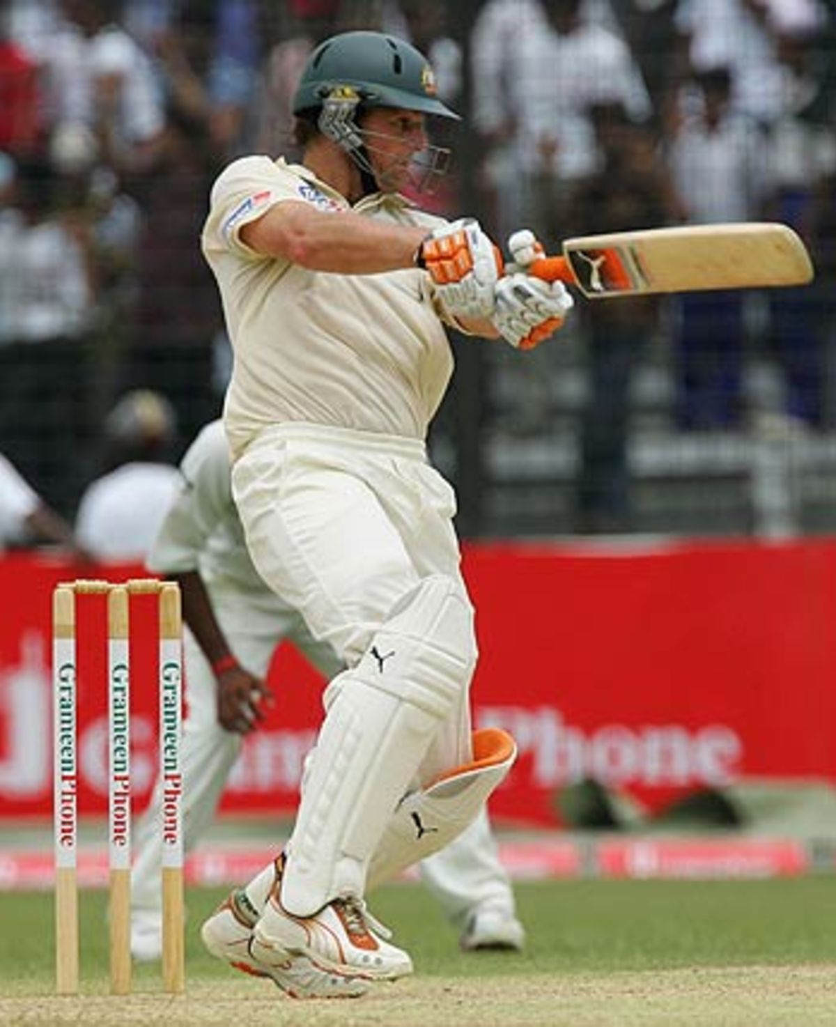 Jason Gillespie swings and misses it completely | ESPNcricinfo.com