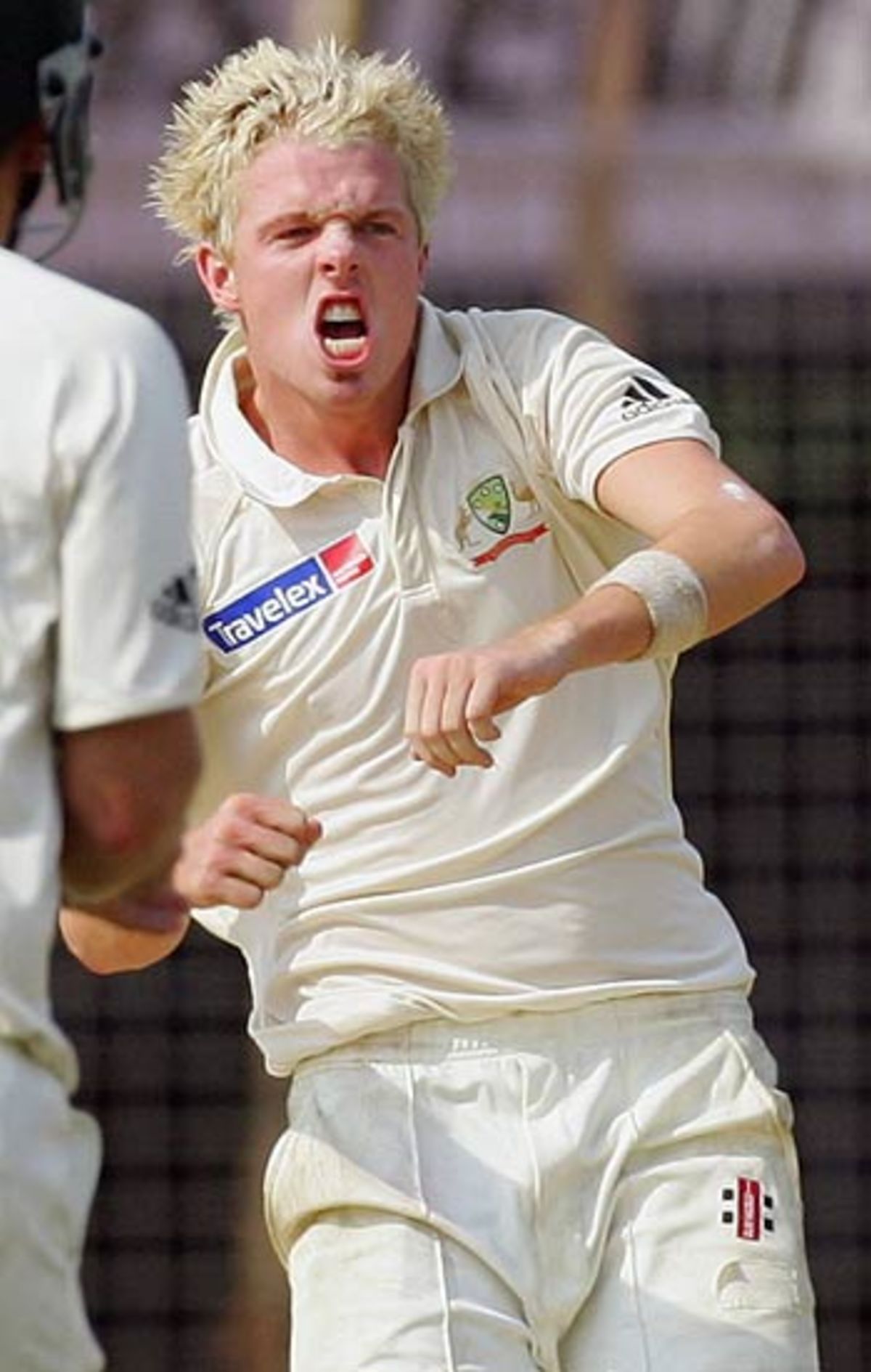 Dan Cullen celebrates his first Test wicket | ESPNcricinfo.com