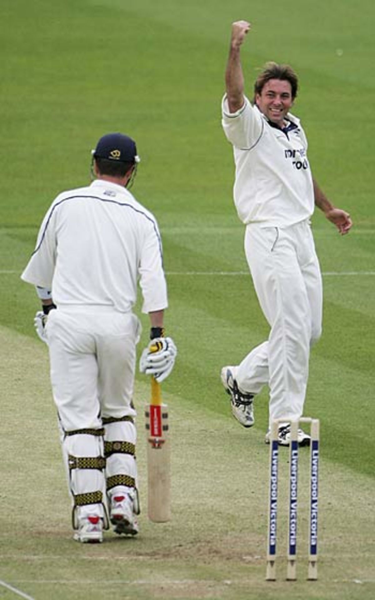 Michael Papps is bowled shouldering arms to Andre Nel | ESPNcricinfo.com