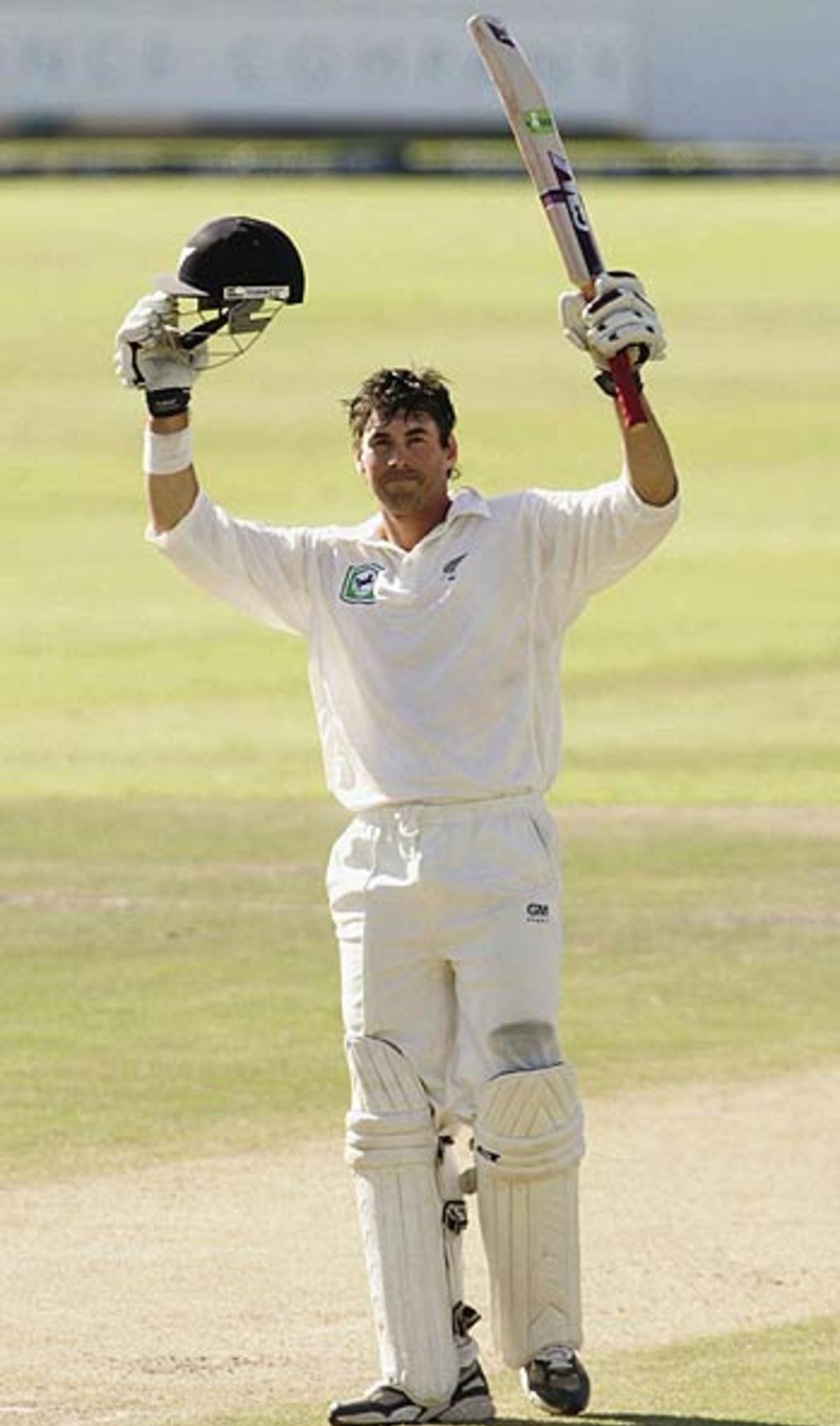 Stephen Fleming celebrates his double-hundred | ESPNcricinfo.com