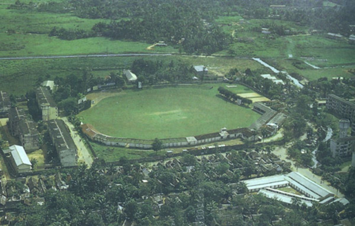 Colombo's Saravanamuttu Stadium which hosted Sri Lanka's first Test ...