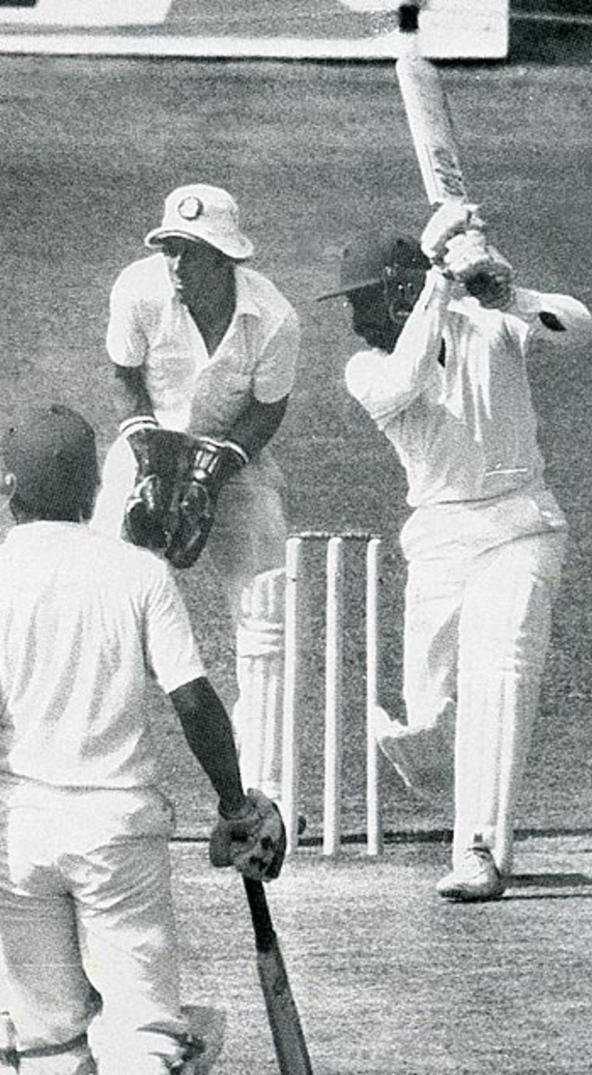 Roy Dias drives on his way to 77 | ESPNcricinfo.com